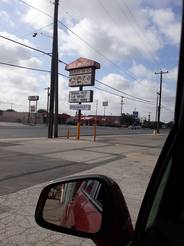 Bill Miller BBQ Restaurant Menu – Texas BBQ, Fried Chicken & Breakfast ...