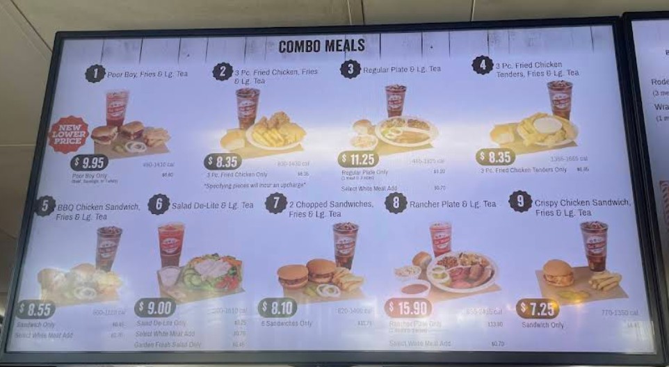 Bill Miller BBQ Restaurant Menu – Texas BBQ, Fried Chicken & Breakfast ...